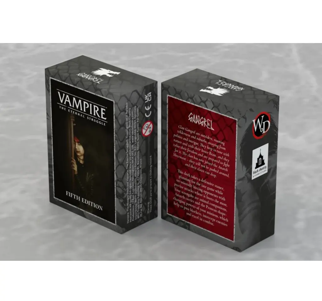 VAMPIRE THE ETERNAL STRUGGLE: FIFTH EDITION GANGREL | Tablerazo