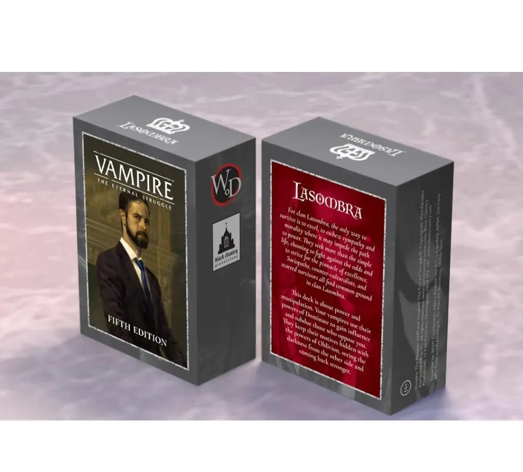 VAMPIRE THE ETERNAL STRUGGLE: FIFTH EDITION LASOMBRA | Tablerazo